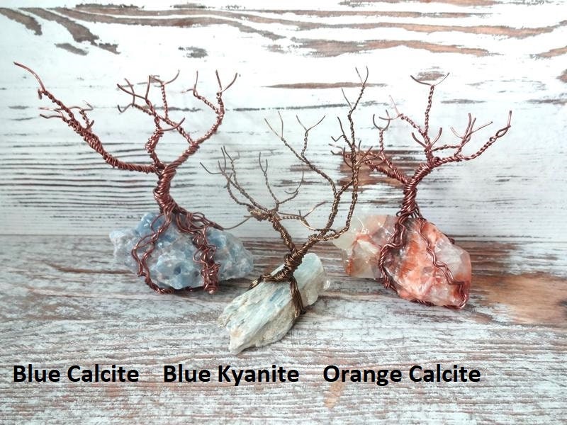 Small Wire Tree of Life Chakra Healing Wire Tree Sculpture - Etsy