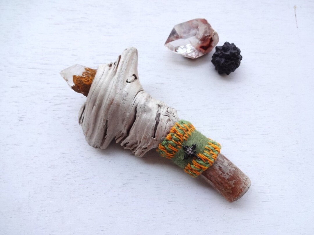 Pagan Wand, Altar Decor, Pagan Altar, Altar Decoration, Magickal Tool ...