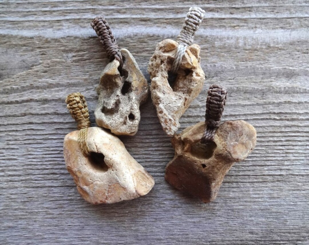 Hag Stone Protection Pendant, Witch Stones, Eye Stones, Odin Stone ...