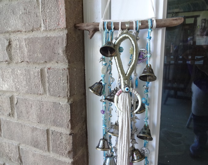 Protection Bells From Negativity and Evil Spirit, Hamsa Hand, Spiritual ...