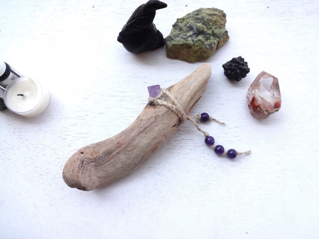 Pagan Wand, Altar Decor, Pagan Altar, Altar Decoration, Magickal Tool ...