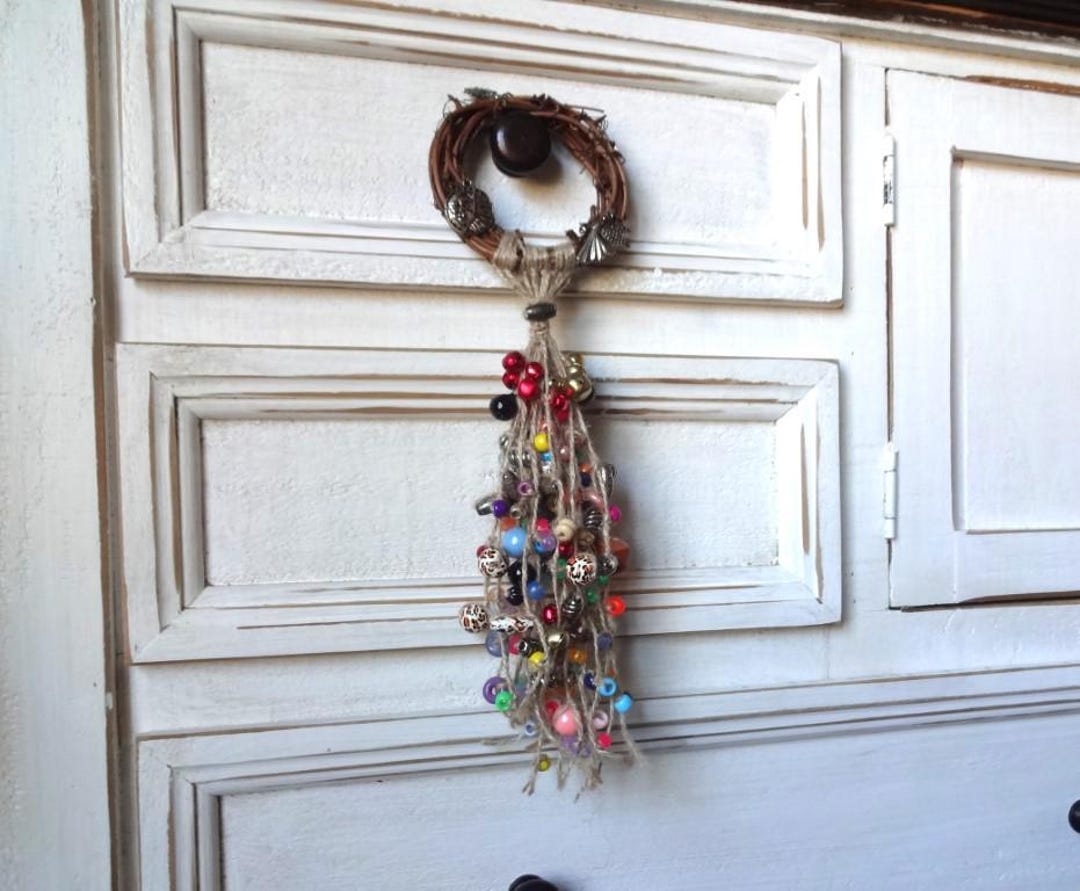 Witch Bells for Entry Way Protection, Wiccan Bells on a String Doorknob ...