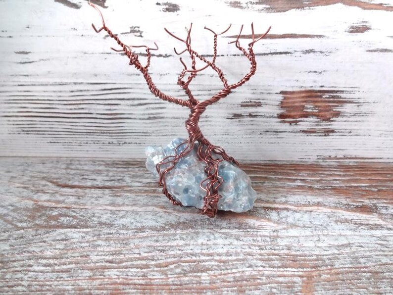 Small Wire Tree of Life Chakra Healing Wire Tree Sculpture - Etsy