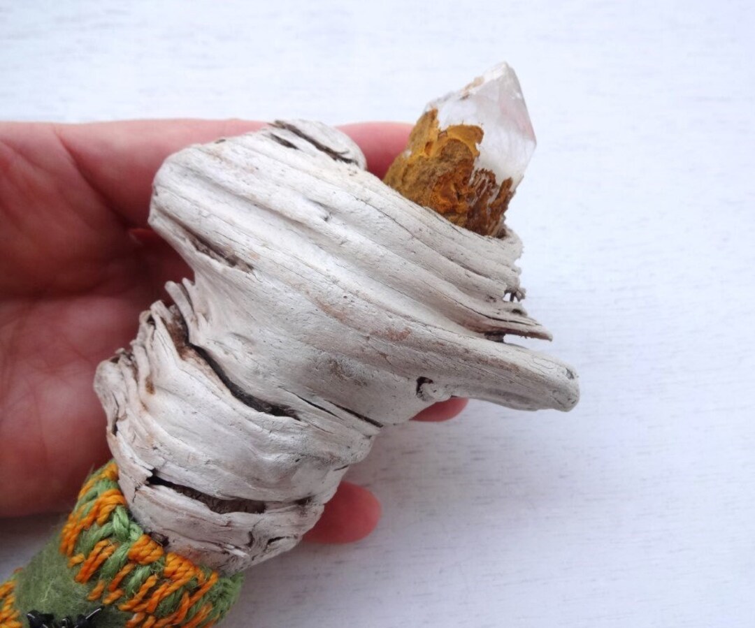 Pagan Wand, Altar Decor, Pagan Altar, Altar Decoration, Magickal Tool ...