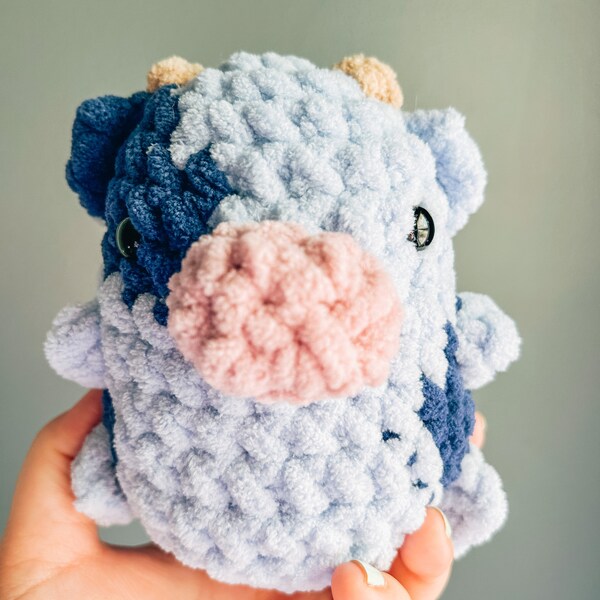 Blueberry Cow Squishmallow - Etsy