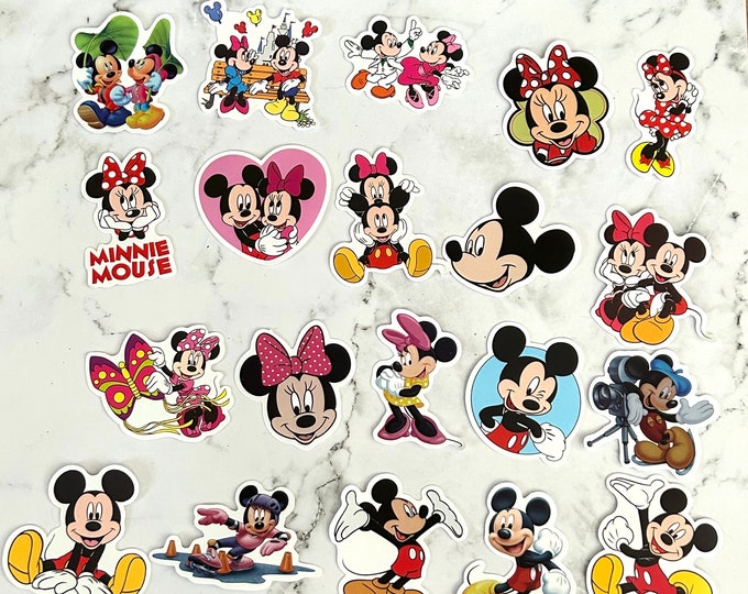 Mickey and Minnie Sticker Grab Bag! - Etsy