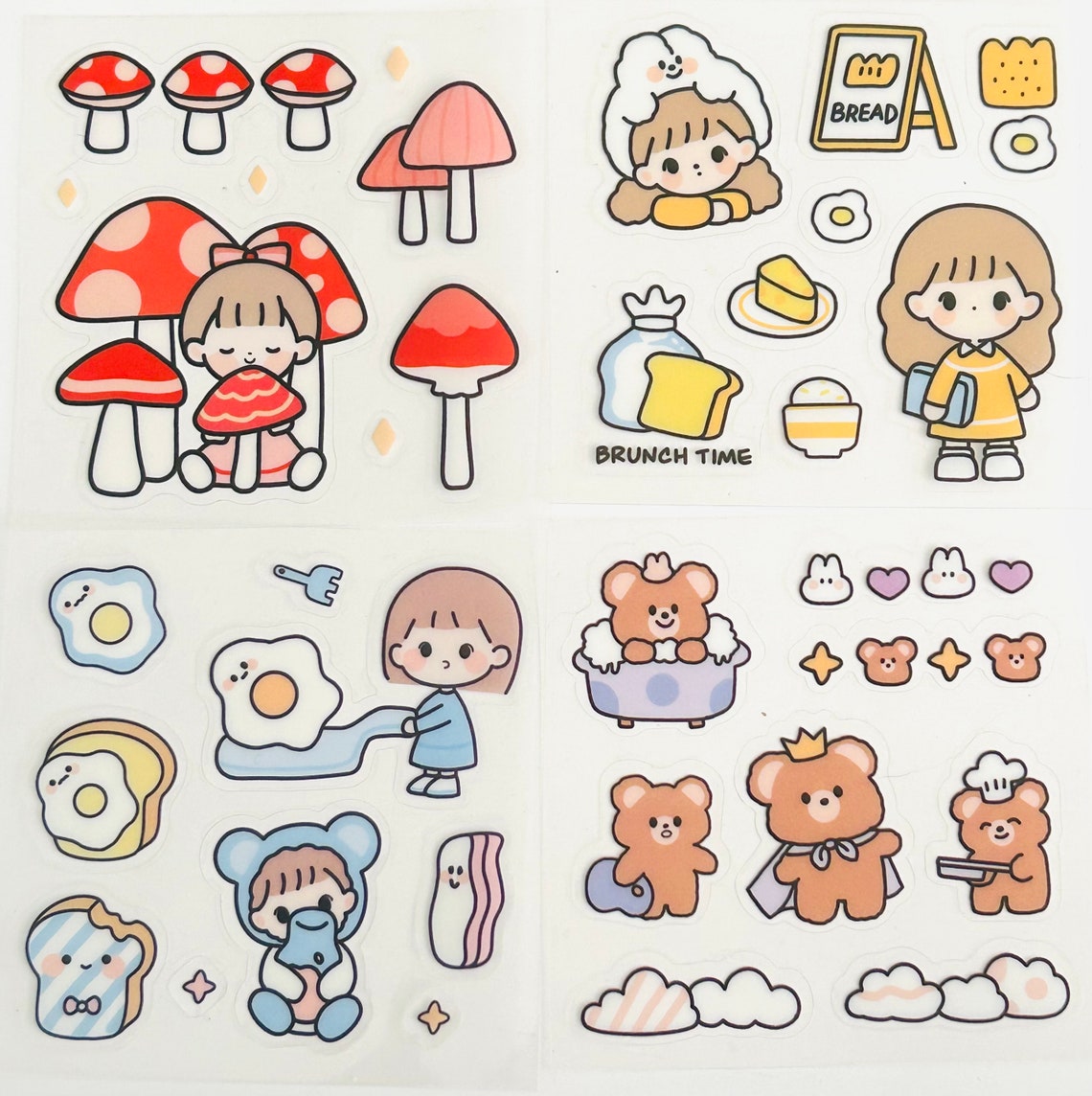 Sticker Sheet Grab Bag Free Shipping! - Etsy