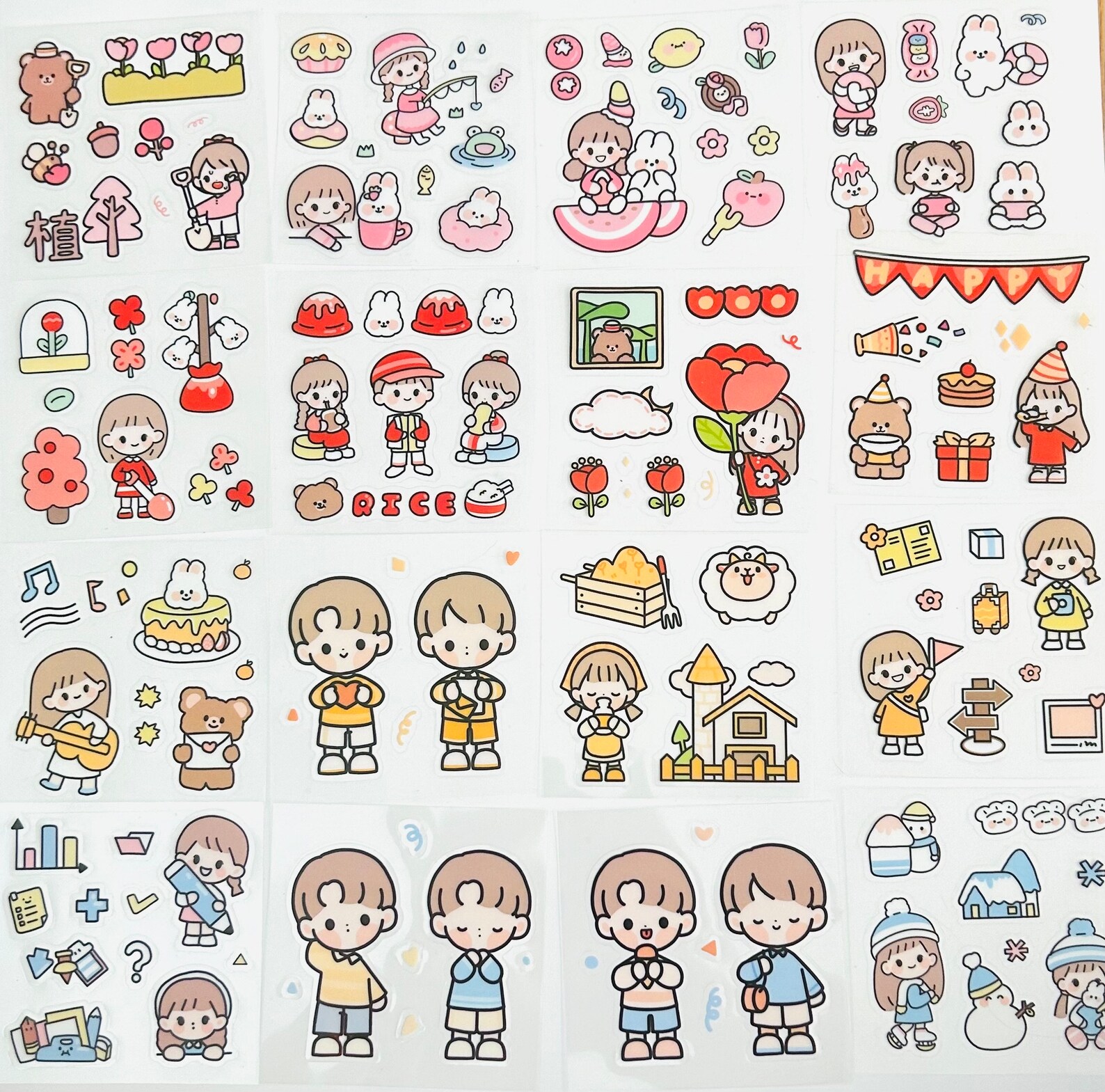 Sticker Sheet Grab Bag Free Shipping! - Etsy