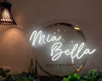 Acrylic Neon Letters - Etsy