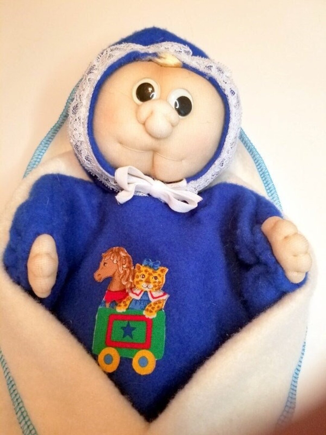 Baby Doll Hand Puppet/ One of a Kind/ Soft Doll/puppet/toy/child's Gift ...
