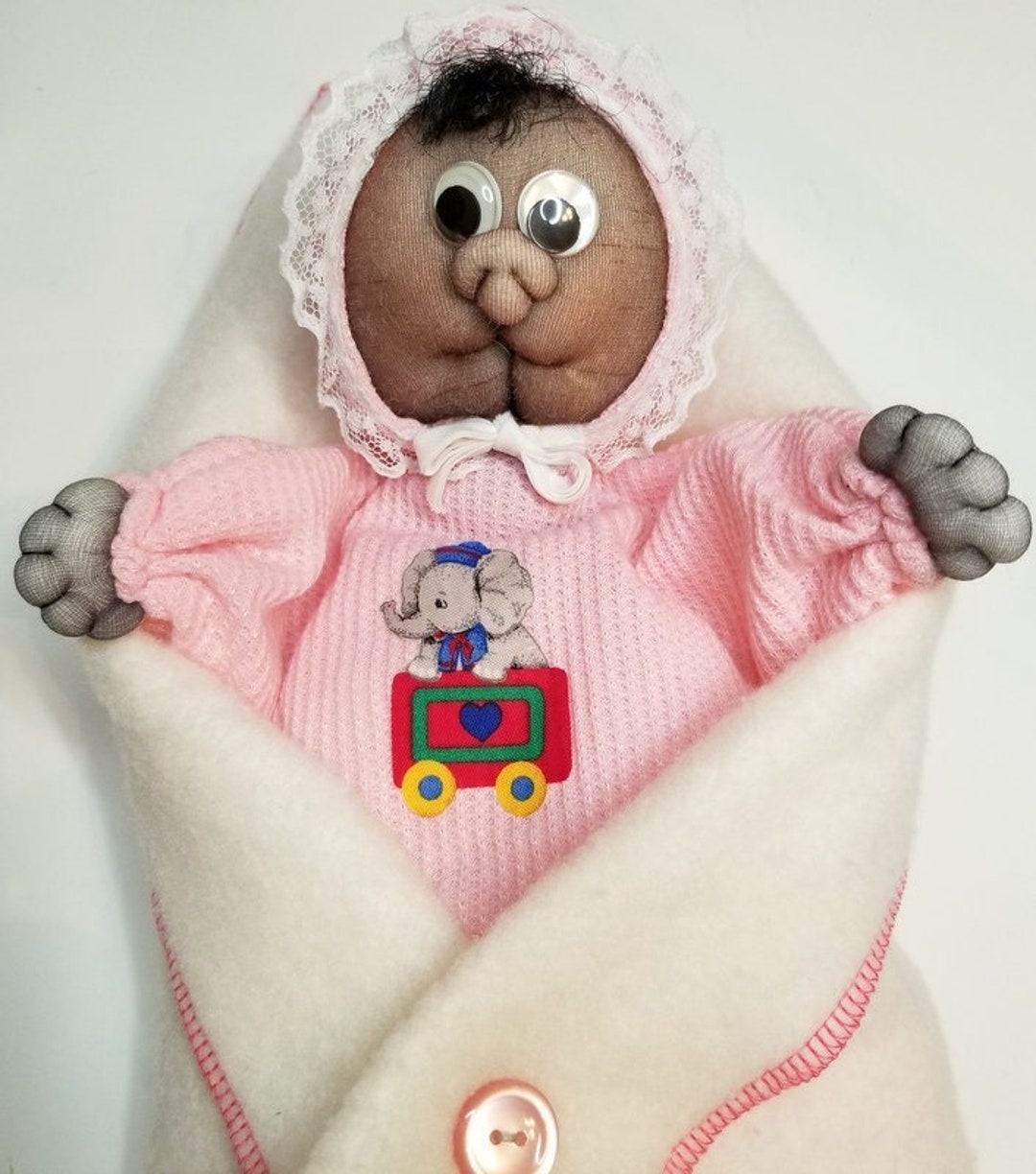 Baby Doll Hand Puppet/ One of a Kind/ Soft - Etsy