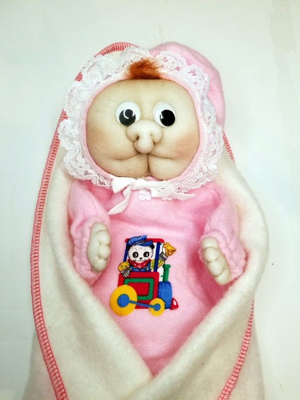 Baby Doll Hand Puppet/ One of a Kind/ Soft Doll/puppet/ - Etsy