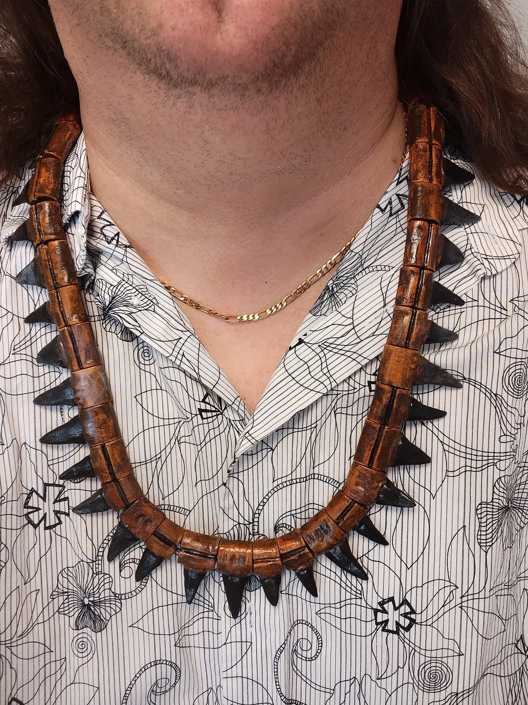 Fast X the Fast and the Furious X Shark Tooth Necklace Antiqued Replica ...