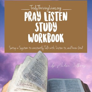Prayer & Bible Study Workbook for More In-depth Study and a Closer ...