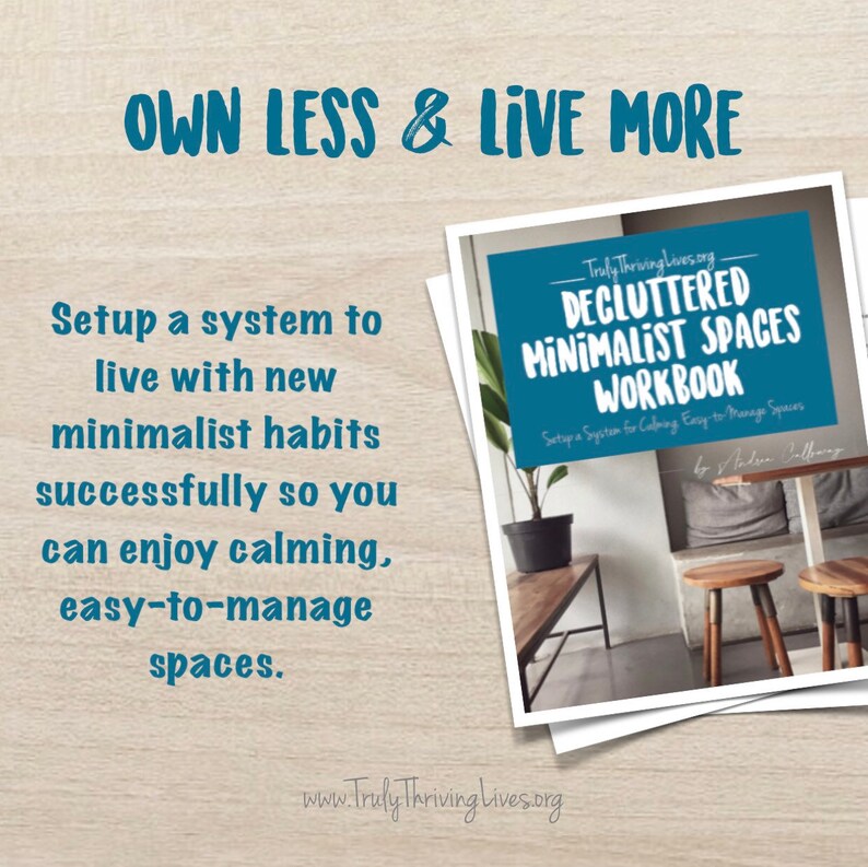 Minimalist Workbook to Declutter, Clean, and Organize Your Home ...