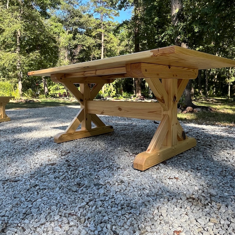 Breadboard Farm Table - Etsy