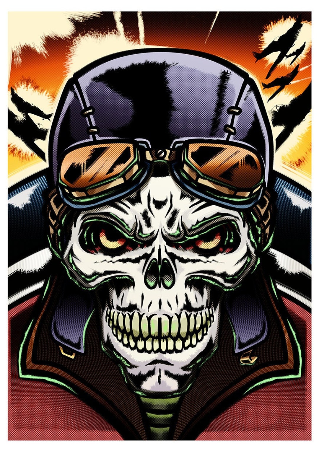 Aviator X A3 Art Print - Etsy