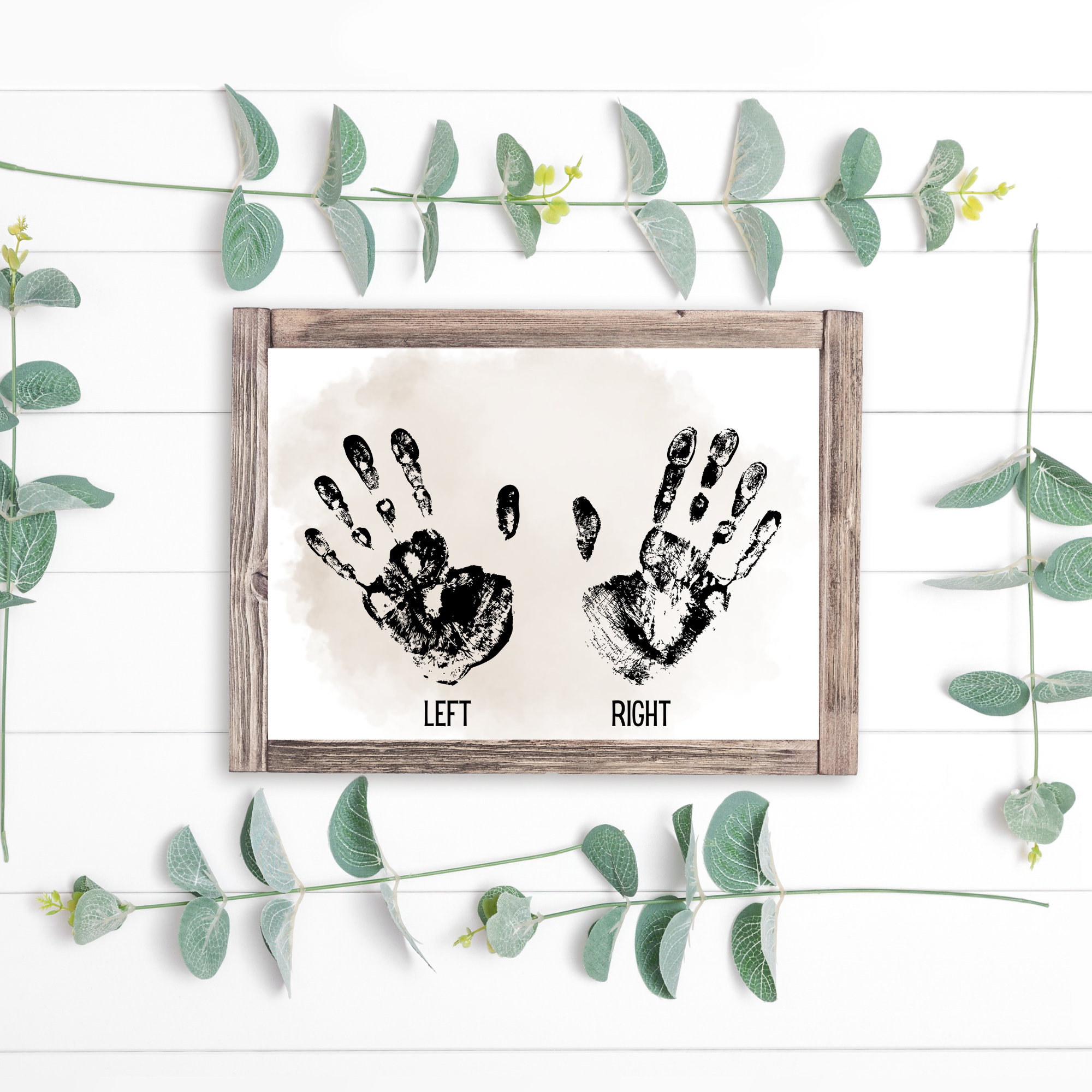 Left And Right Hand Prints