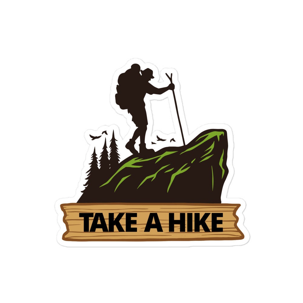 Take A Hike Sticker - Etsy