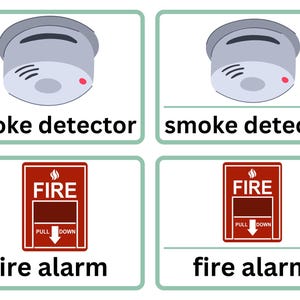 Fire Safety Montessori 3-part Cards Printable - Etsy