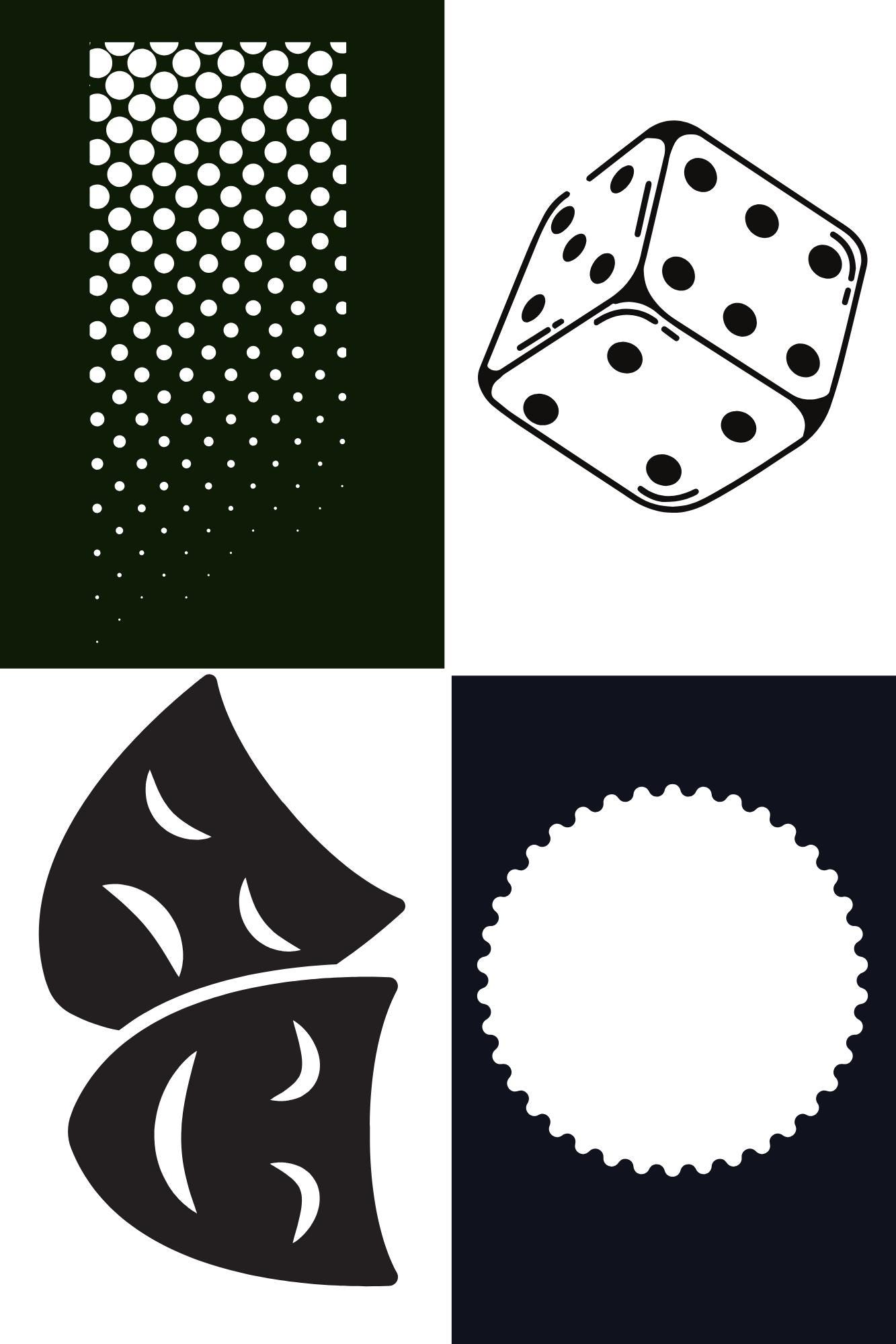 Montessori High Contrast Cards Printable (40 Black and White Cards) - Etsy