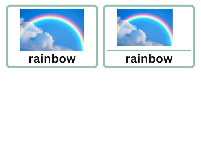 Weather Montessori 3-part Cards Printable - Etsy