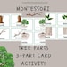 Tree Parts Montessori 3-part Cards Printable - Etsy
