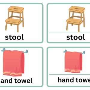 Handwashing Montessori 3-part Cards Printable - Etsy