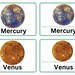 Planets Montessori 3-part Cards Printable - Etsy