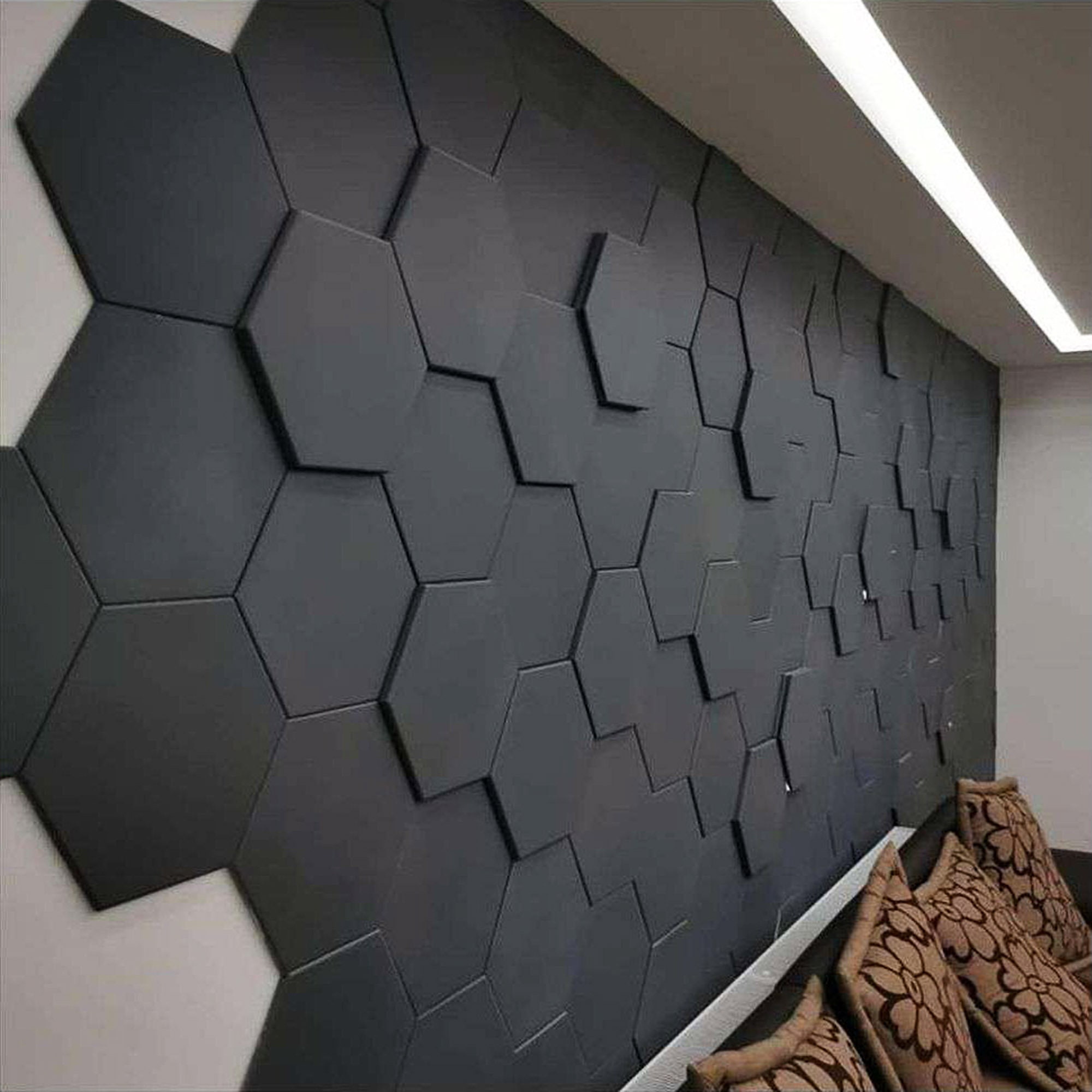 Set of Polyurethane Forms for Led Panels hexagons/ - Etsy