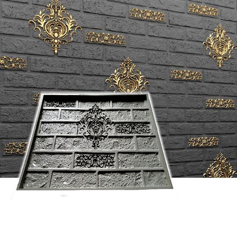 Polyurethane Form for 3D Panels celize/wall Texture Stamp/decorative ...