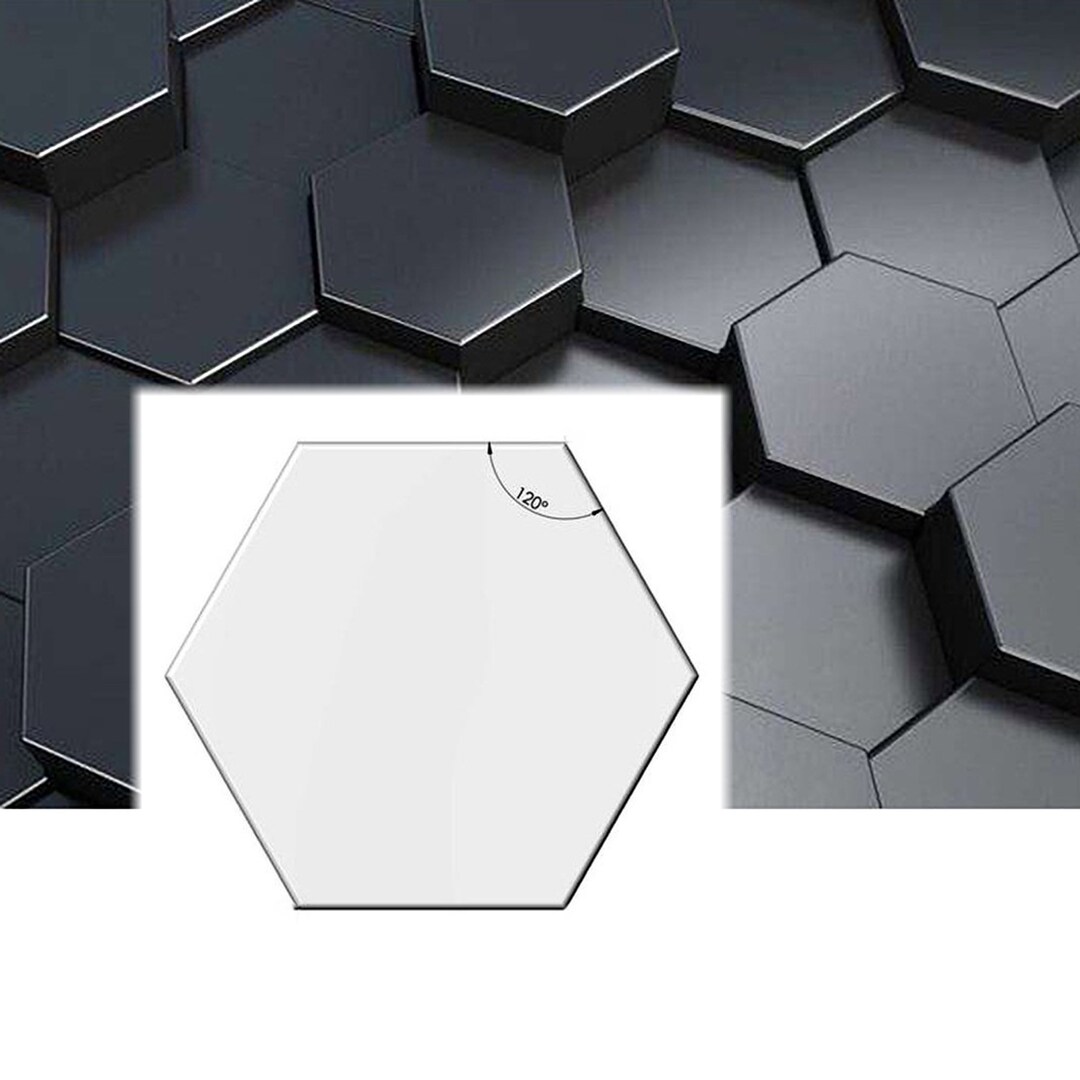 Set of Polyurethane Forms for Led Panels "hexagons"/ 3D Wall Panels ...