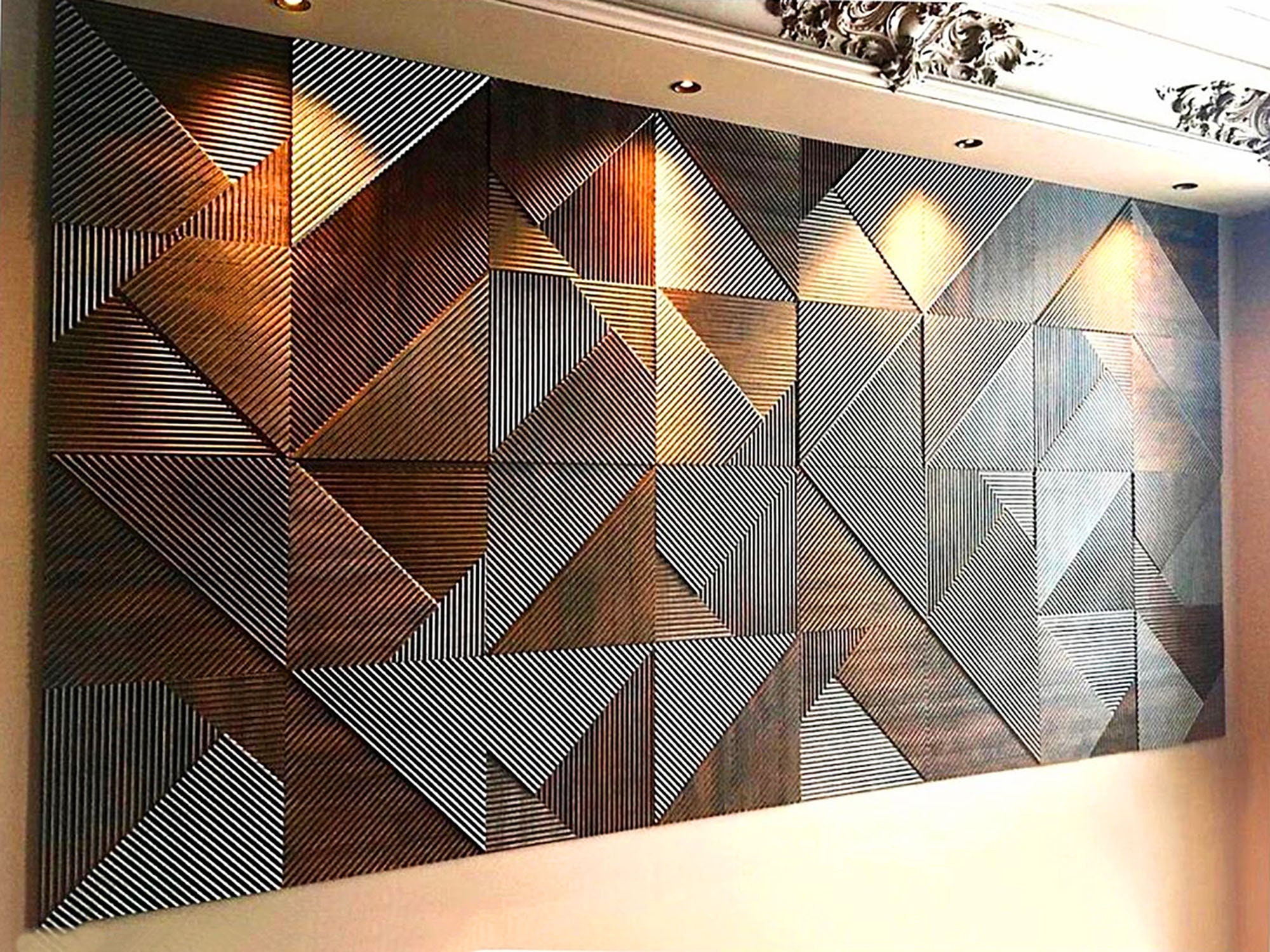 3D Panel Polyurethane mold Concrete mold Gypsum mold Cement mold Cement ...