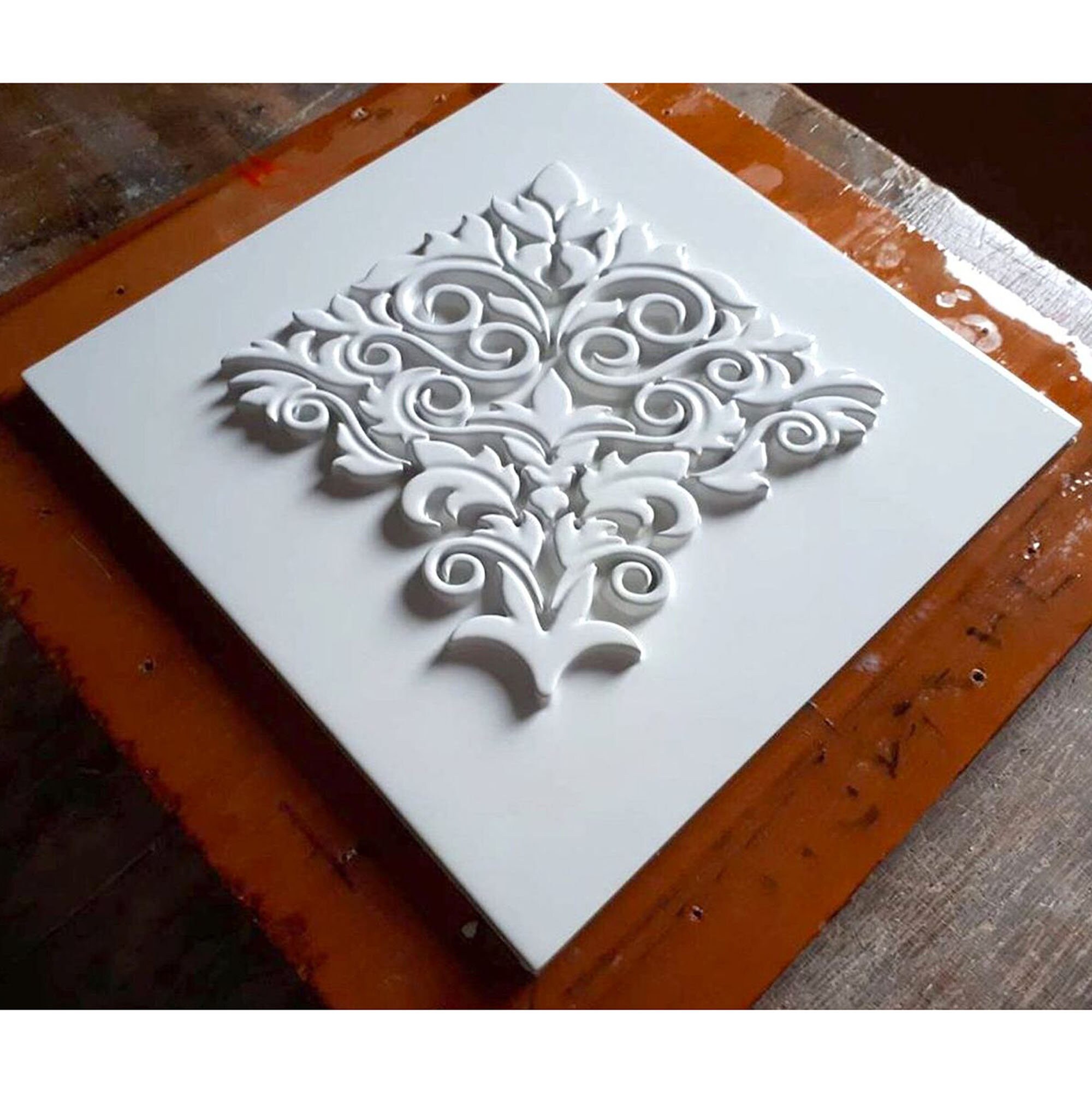 Polyurethane Form for 3D Panels sherbour/wall Texture Stamp/decorative ...