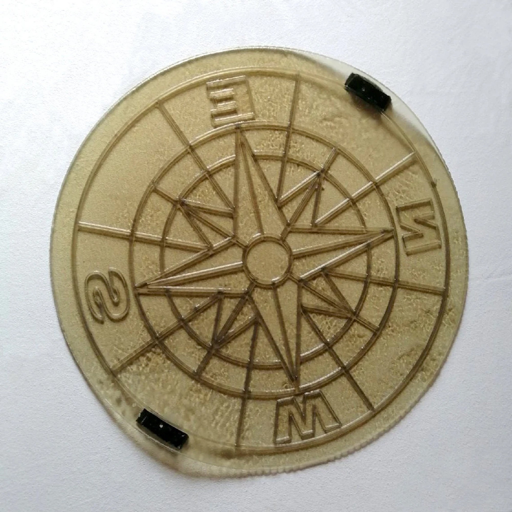 Polyurethane Stamp "compass" | Texturing Decorative Cement Concrete ...