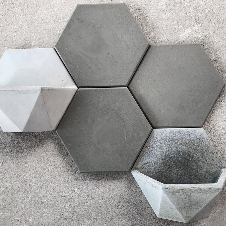 Set of Polyurethane Forms for Led Panels "hexagons"/ 3D Wall Panels ...