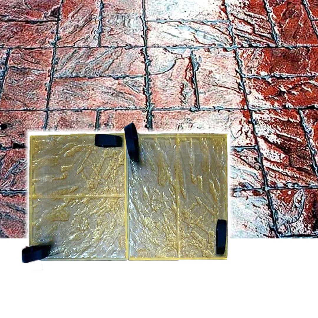 Set of Polyurethane Mat Stampsbrooklyn/wall Texture Stamp/decorative ...
