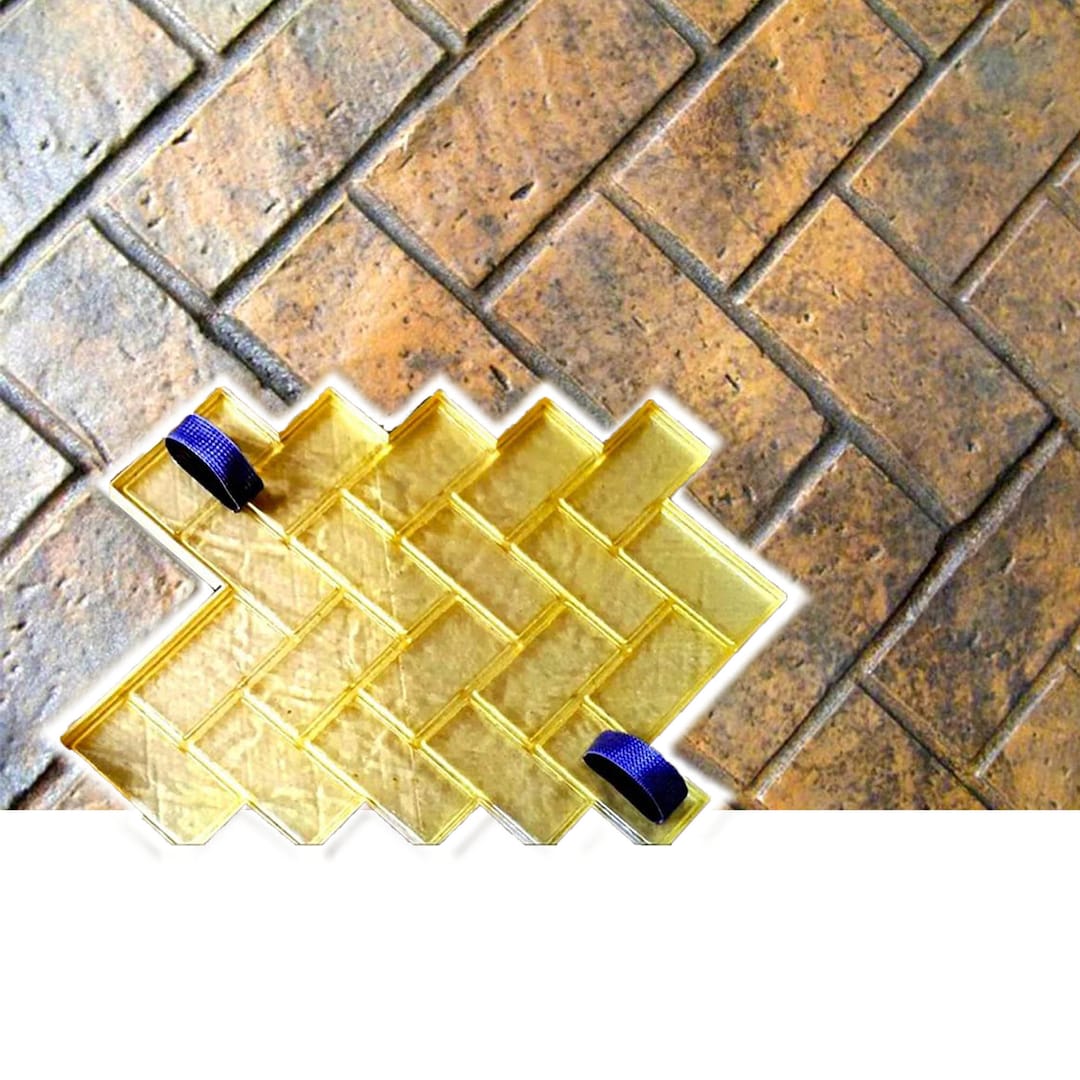 Polyurethane Stamp "parquetry"/wall Texture Stamp/decorative Concrete ...