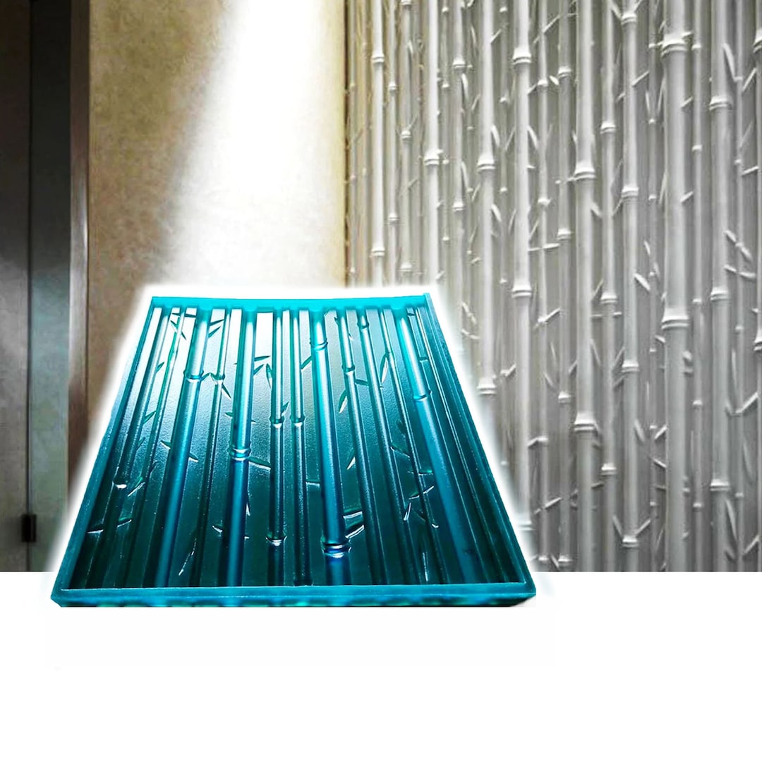 Polyurethane Form for 3D Panels bamboo/wall Texture Stamp/decorative ...
