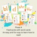 Printable PDF Double Sided Phonics Phases 4 | Large A6 Flash Cards ...
