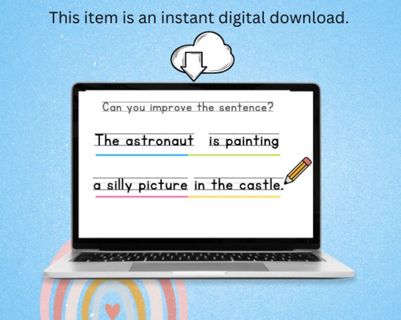 Silly Sentence Builder | Learning to Read and Write | School | Home ...