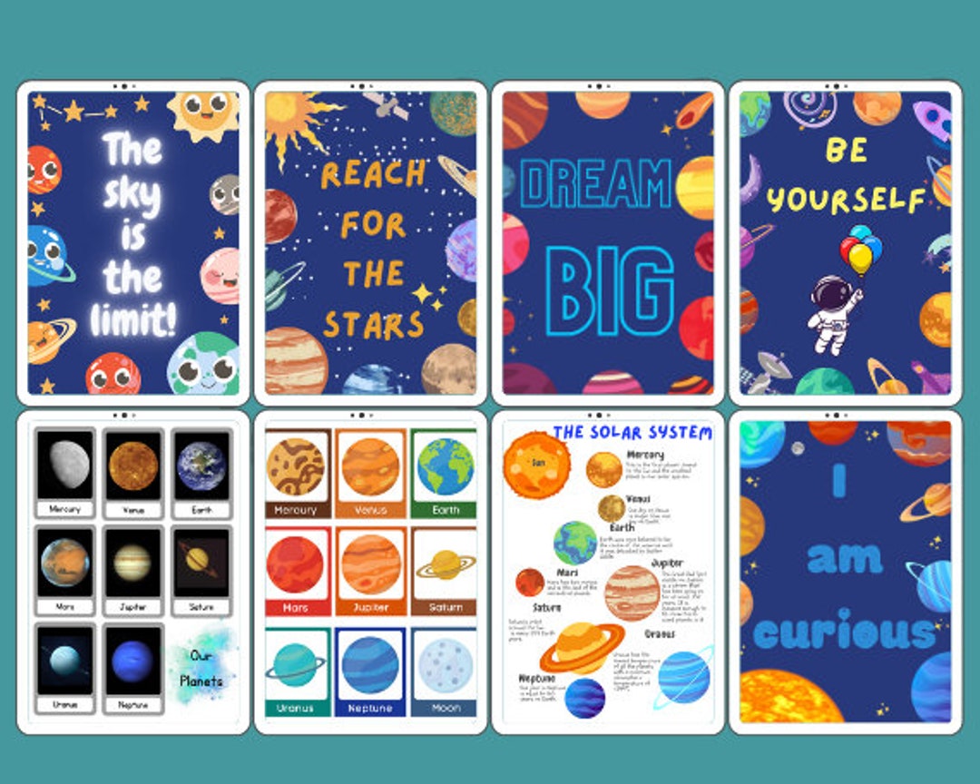 Space Educational Posters | for Classrooms and at Home | Space ...