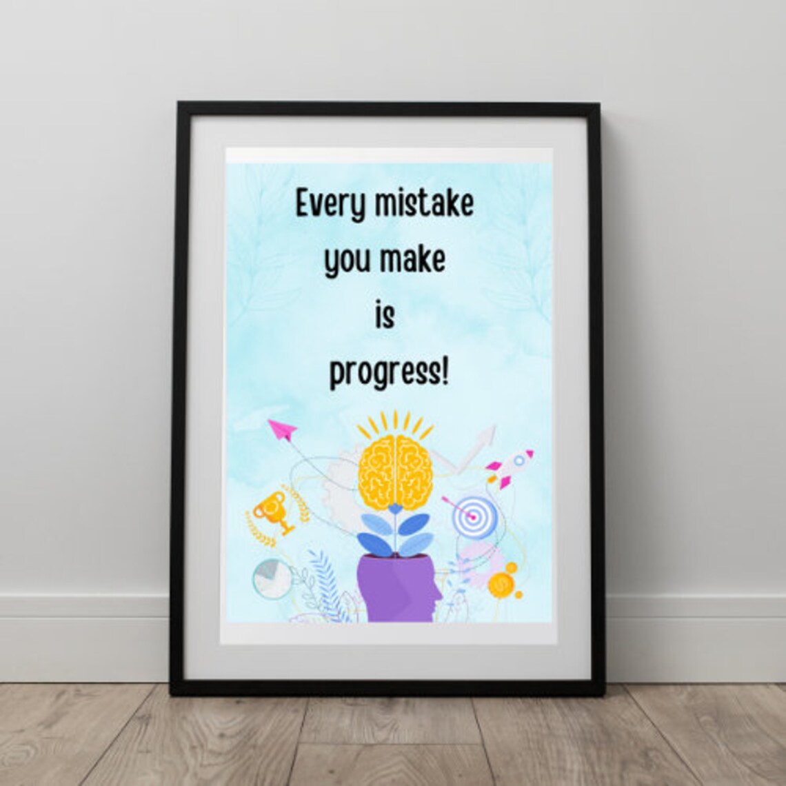 Classroom Poster Quotes Decor Growth Mindset Printable Back to School ...