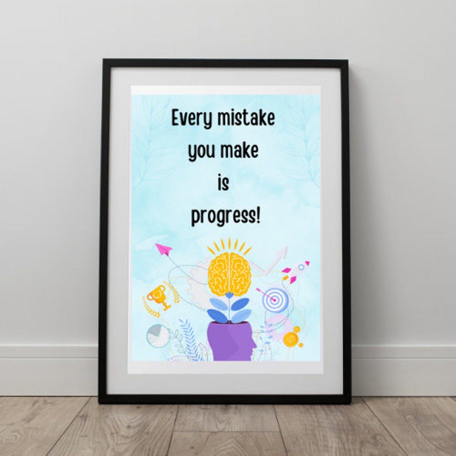 Classroom Poster Quotes Decor Growth Mindset Printable Back to School ...