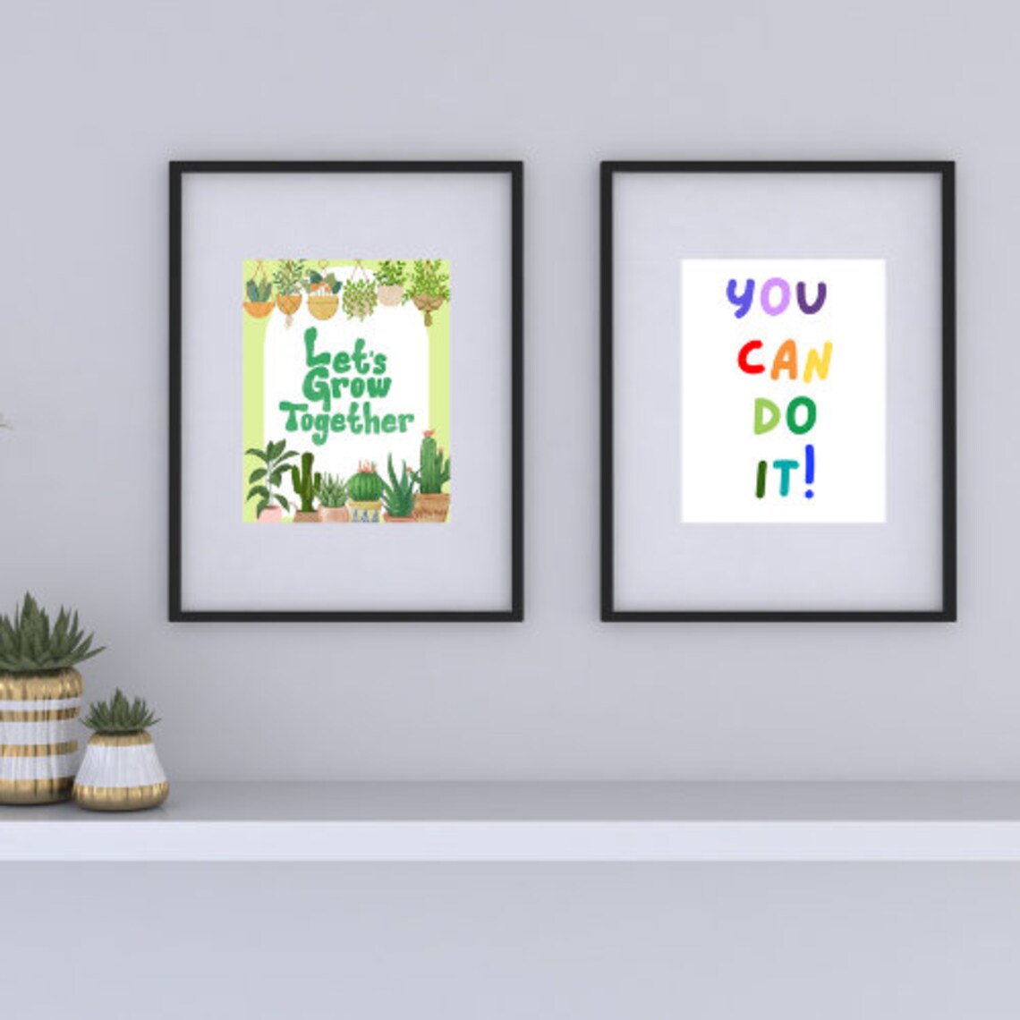 Classroom Poster Quotes Decor Growth Mindset Printable Back to School ...