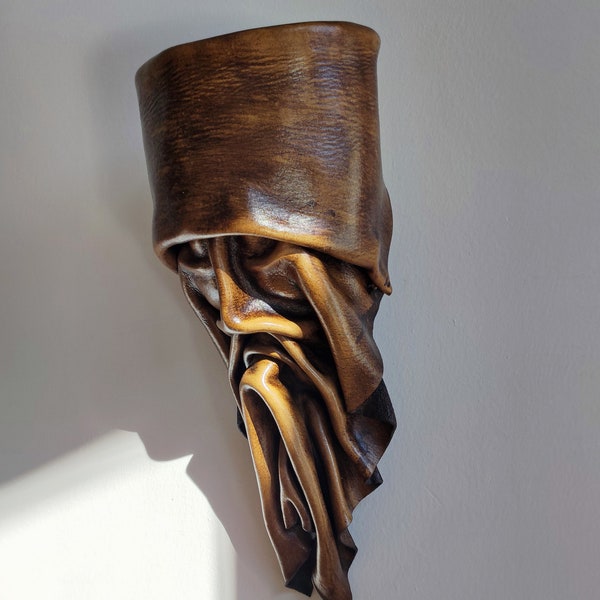 Leather Wall Art - Etsy