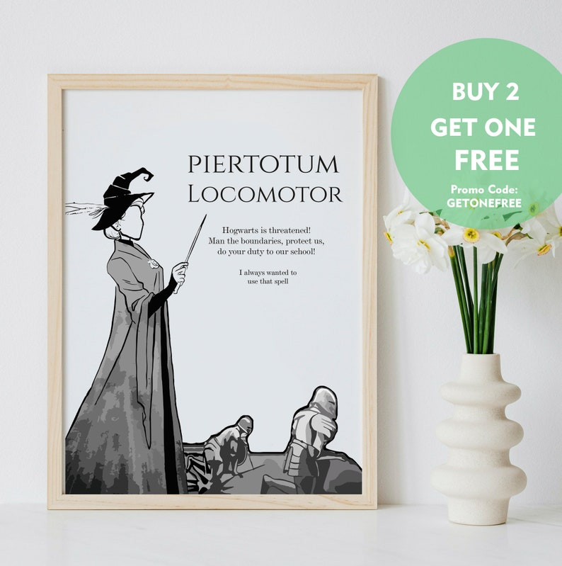 Printable Wall Art Professor Minerva Mcgonagall Quote Piertotum ...