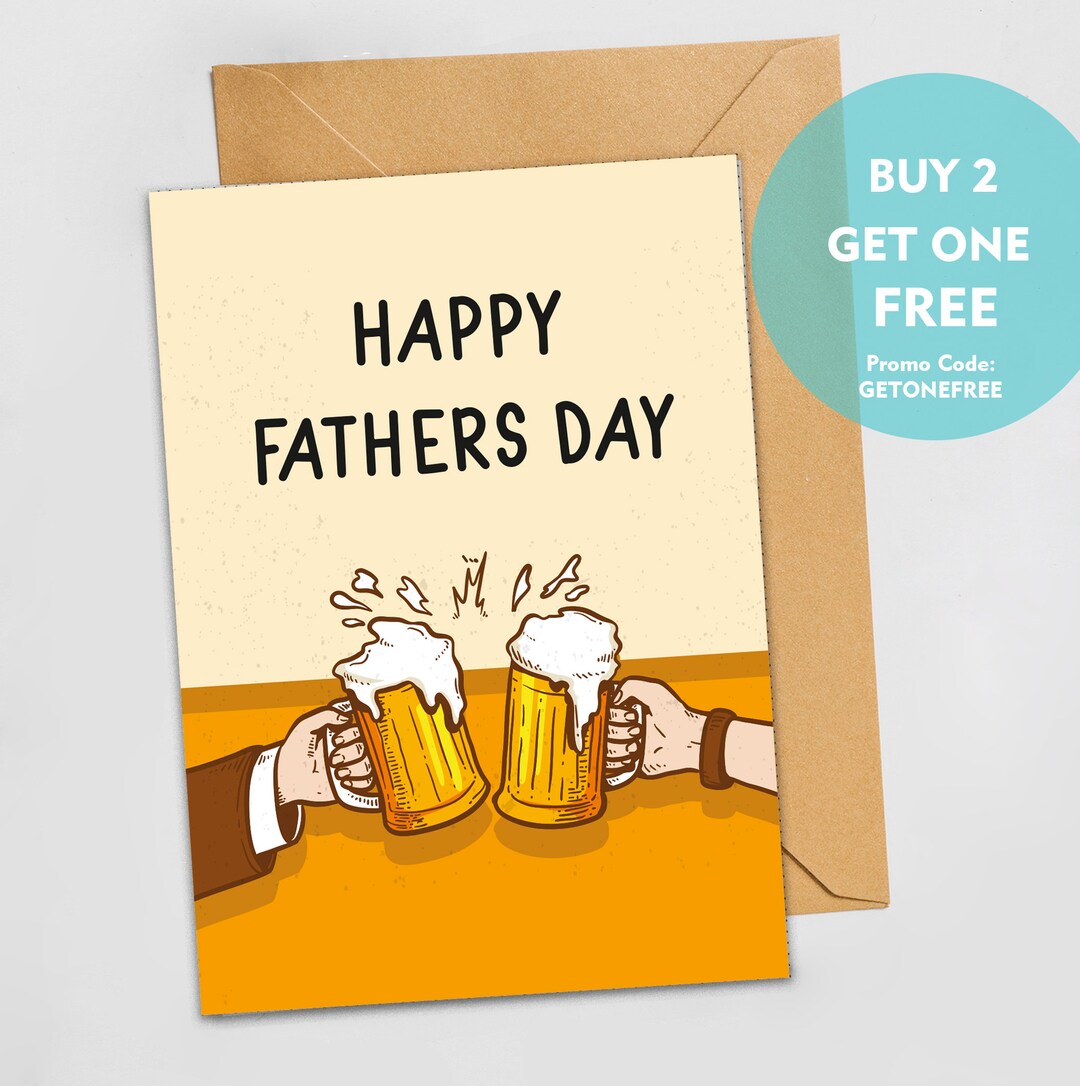 Funny Fathers Day Card, Printable Father's Day Card, Fathers Day From ...