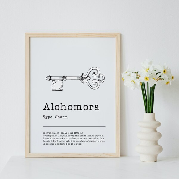 Alohomora - Etsy