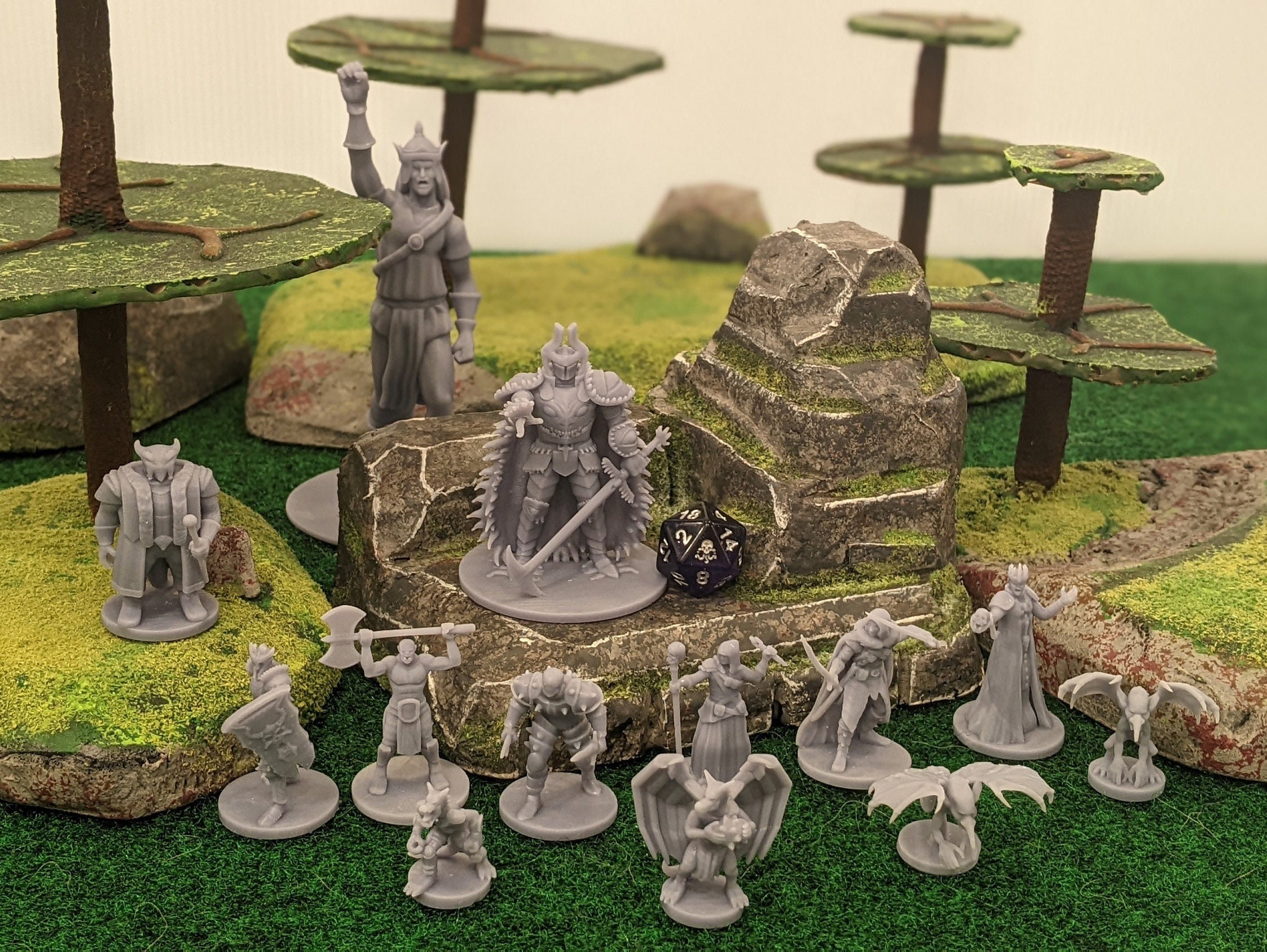 Resin 3d Printed Miniatures for Dnd, RPG, and Tabletop Gaming - Etsy